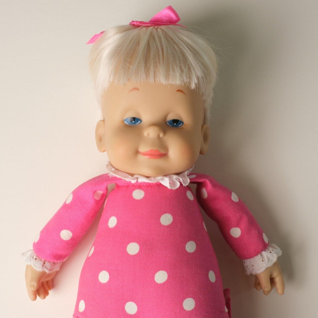 MATTEL DROWSY Baby Doll Classic Collection Tested and Works Clean VIDEO ...