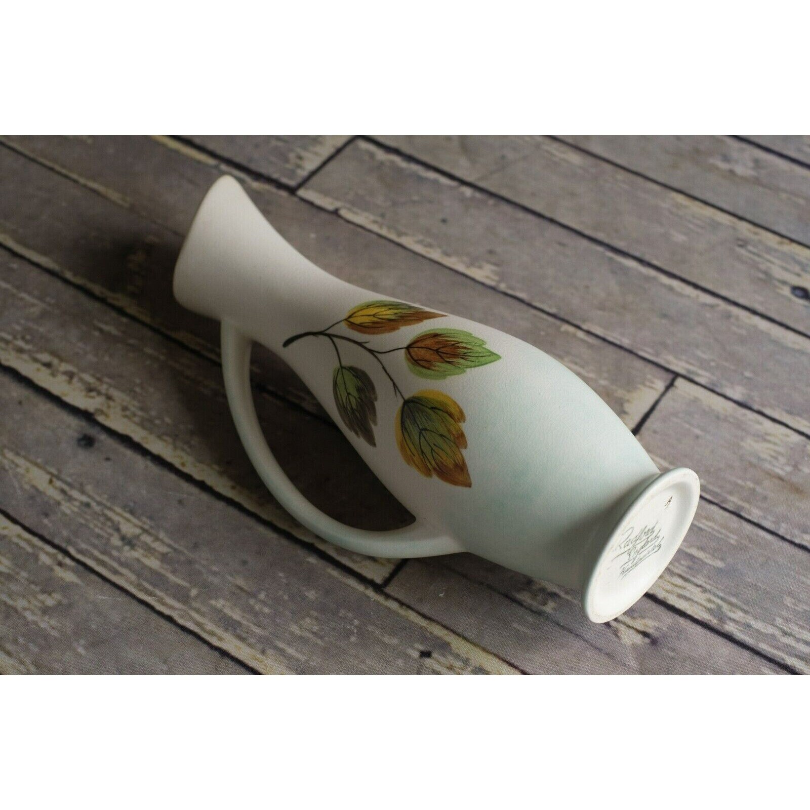 Vintage E. RADFORD England Hand Painted Pottery Vase With Autumn Fall ...