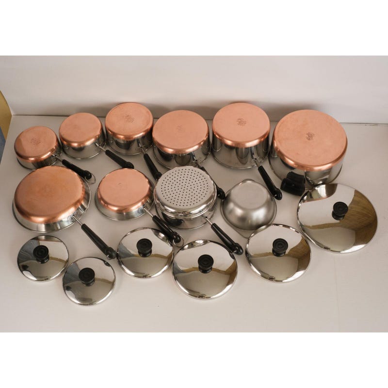 Copper Bottom Pan - Etsy