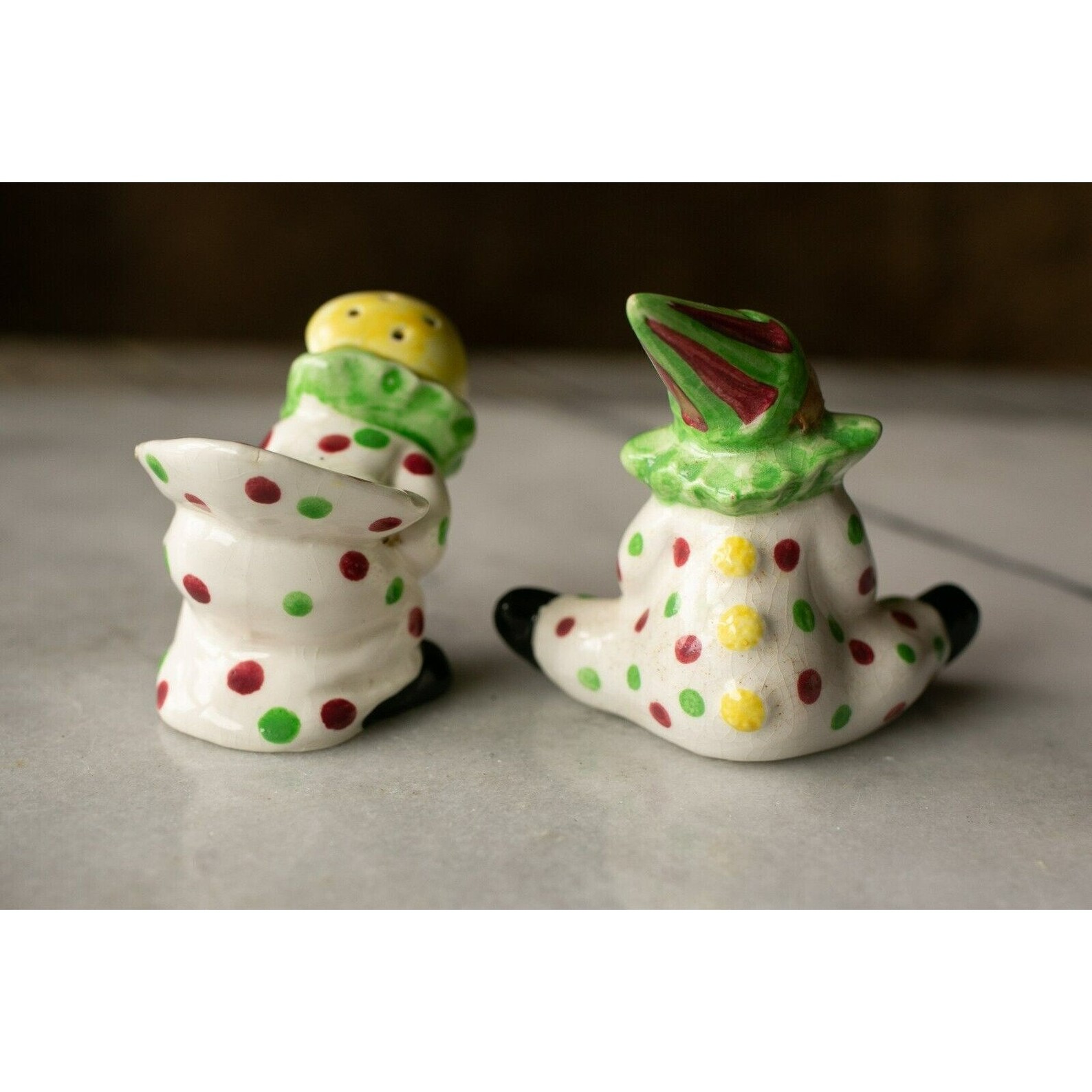 Vintage Tumbling Clowns Circus Stackable Salt & Pepper Shaker - Etsy