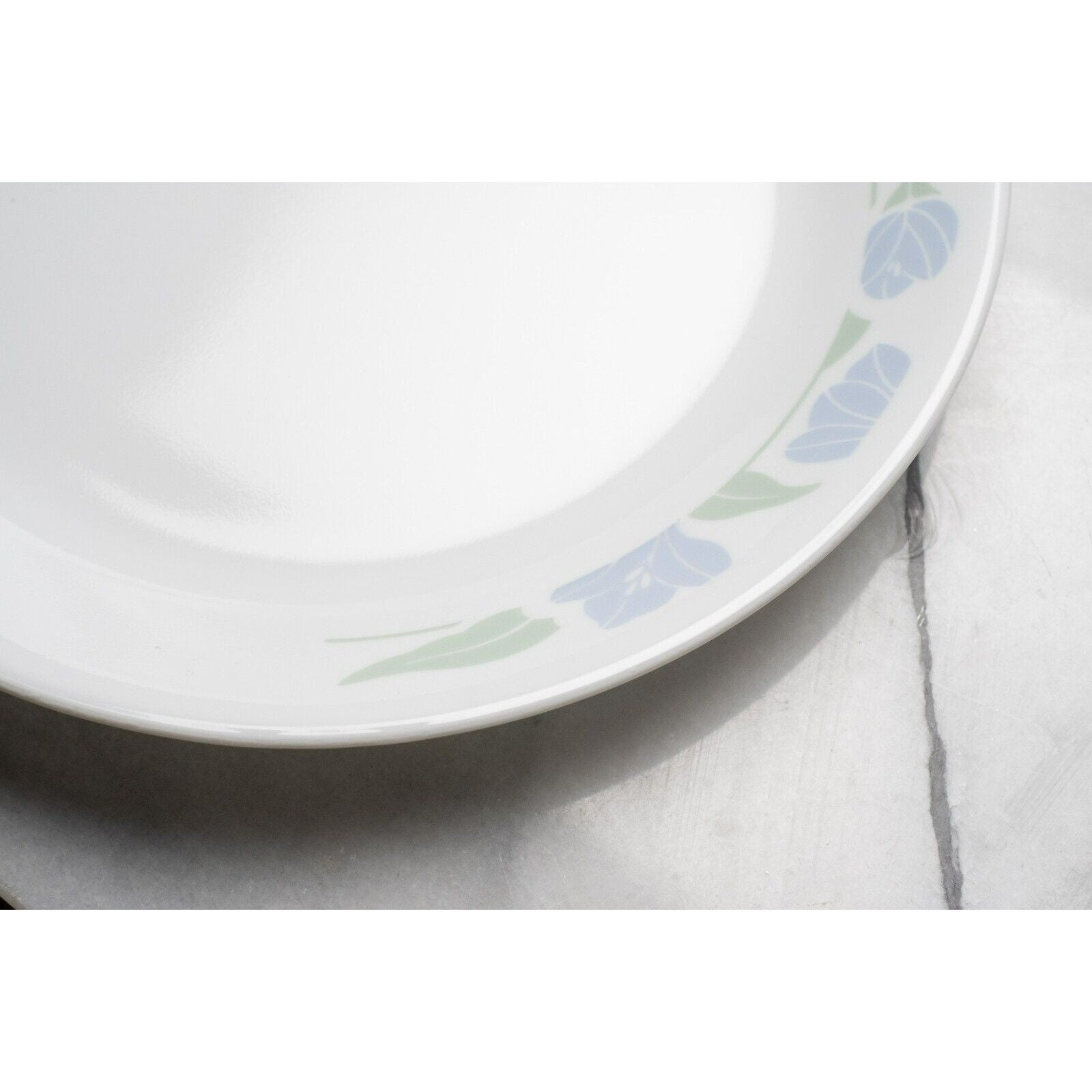 CORELLE BY CORNING Friendship Pattern Oval Serving Platter 12 Blue ...