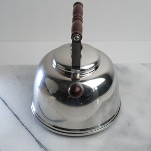 FARBERWARE Tea Kettle Pot 753 2.5 Quart Lid and Whistler Stainless ...