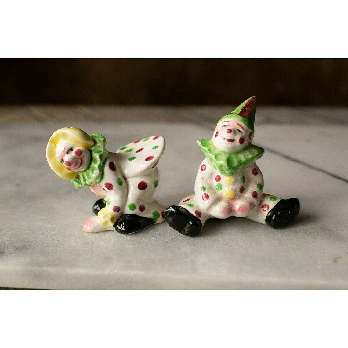 Vintage Tumbling Clowns Circus Stackable Salt & Pepper Shaker - Etsy