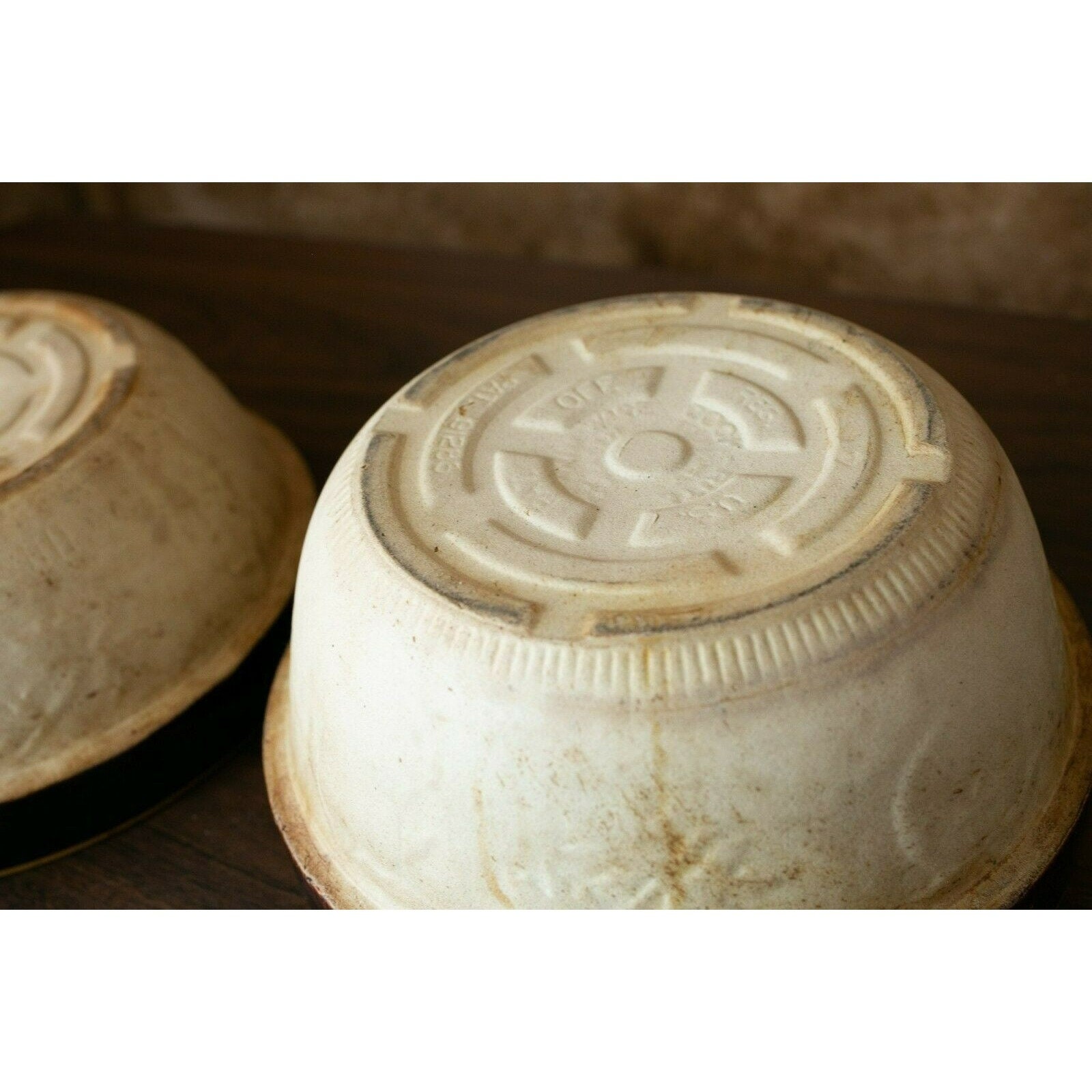 Vintage COOK RITE STONEWARE Crock Mixing Nesting Bowls Brown - Etsy