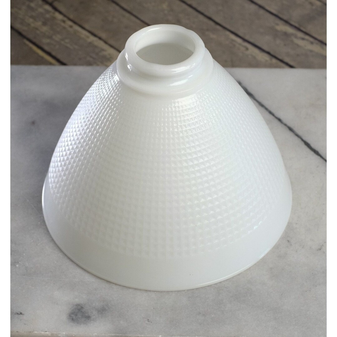 Vintage CORNING 820120 Milk Glass Stiffel or Torchiere Lamp Shade ...
