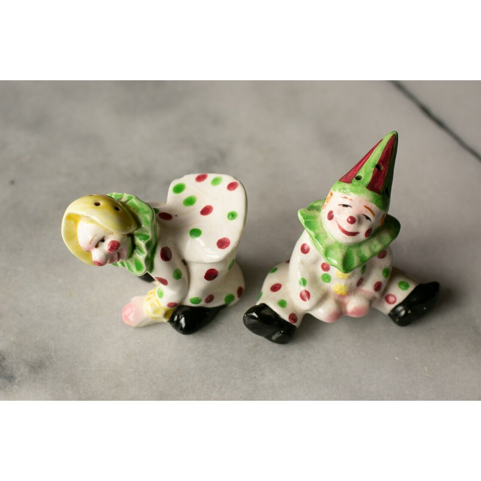 Vintage Tumbling Clowns Circus Stackable Salt & Pepper Shaker - Etsy