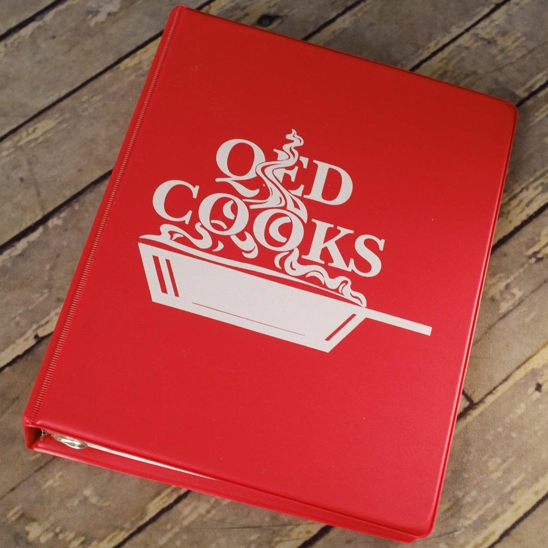 QED Cooks M is for Mom Recipe Cookbook WQED Chris Fennimore Pittsburgh ...