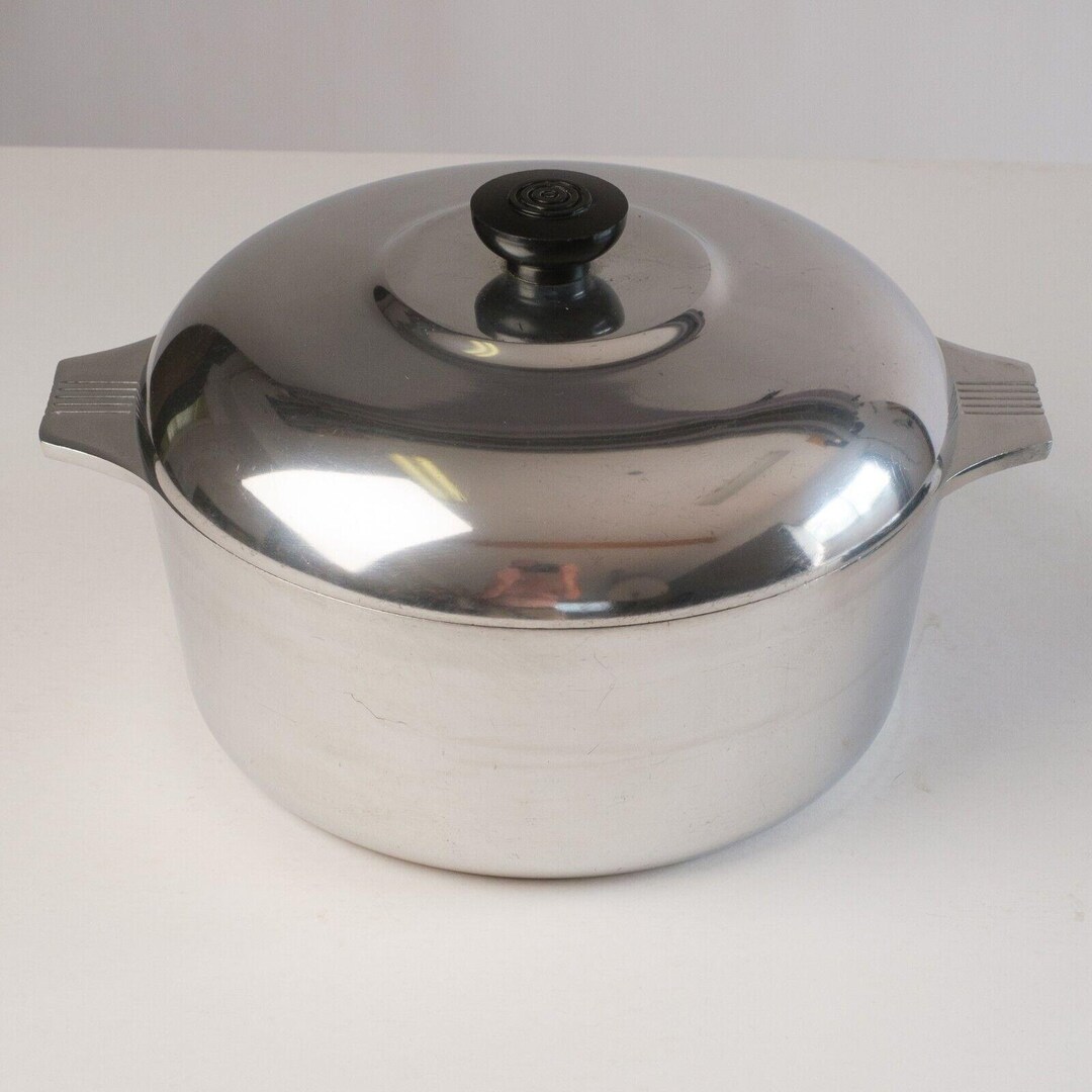 MAGNALITE GHC 5 Quart Round Stock Pot 4248 With Lid Aluminum CLEAN - Etsy