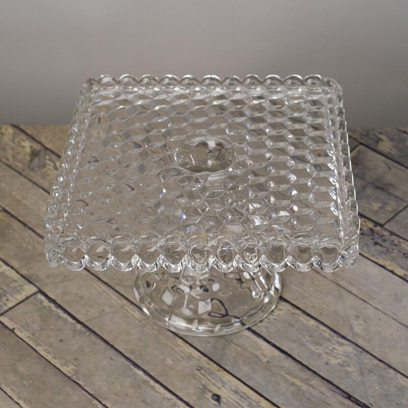 Square Cake Stand - Etsy