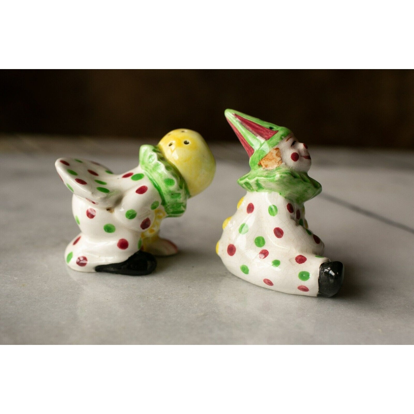 Vintage Tumbling Clowns Circus Stackable Salt & Pepper Shaker - Etsy