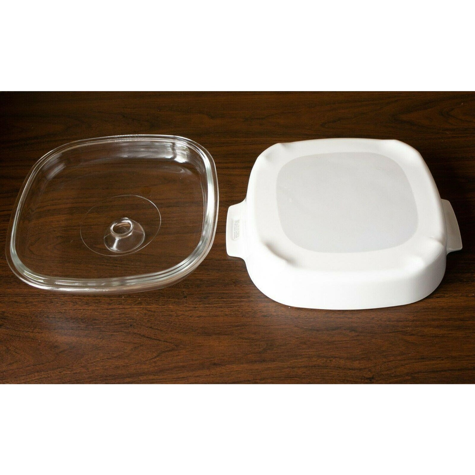 CORNING WARE Microwave Browning White Dish MW-A-10 Pyrex Dome Lid 10 X ...