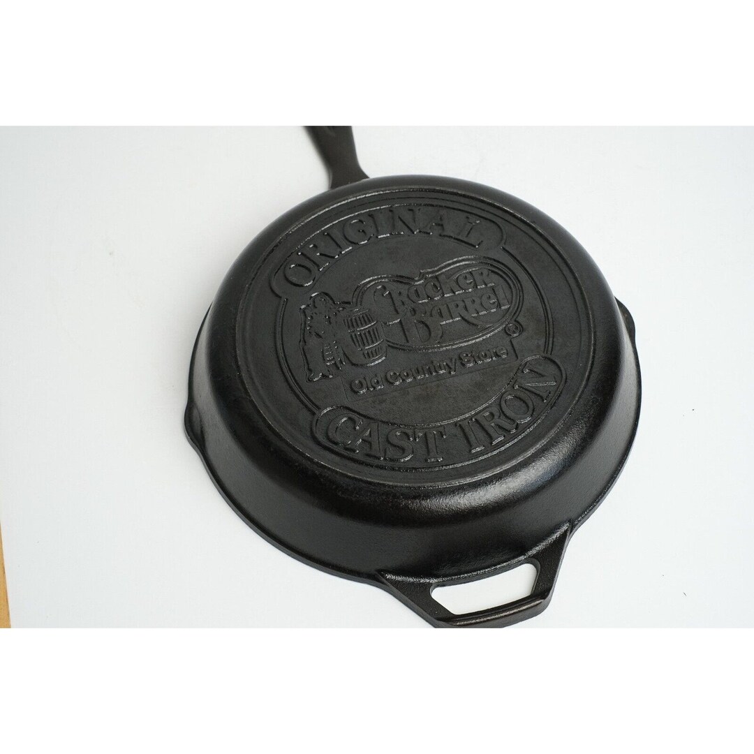 LODGE CRACKER BARREL Cast Iron Skillet Fry Pan 10” Clean - Etsy LODGE CRACKER BARREL Cast Iron Skillet Fry Pan 10” Clean - Etsy