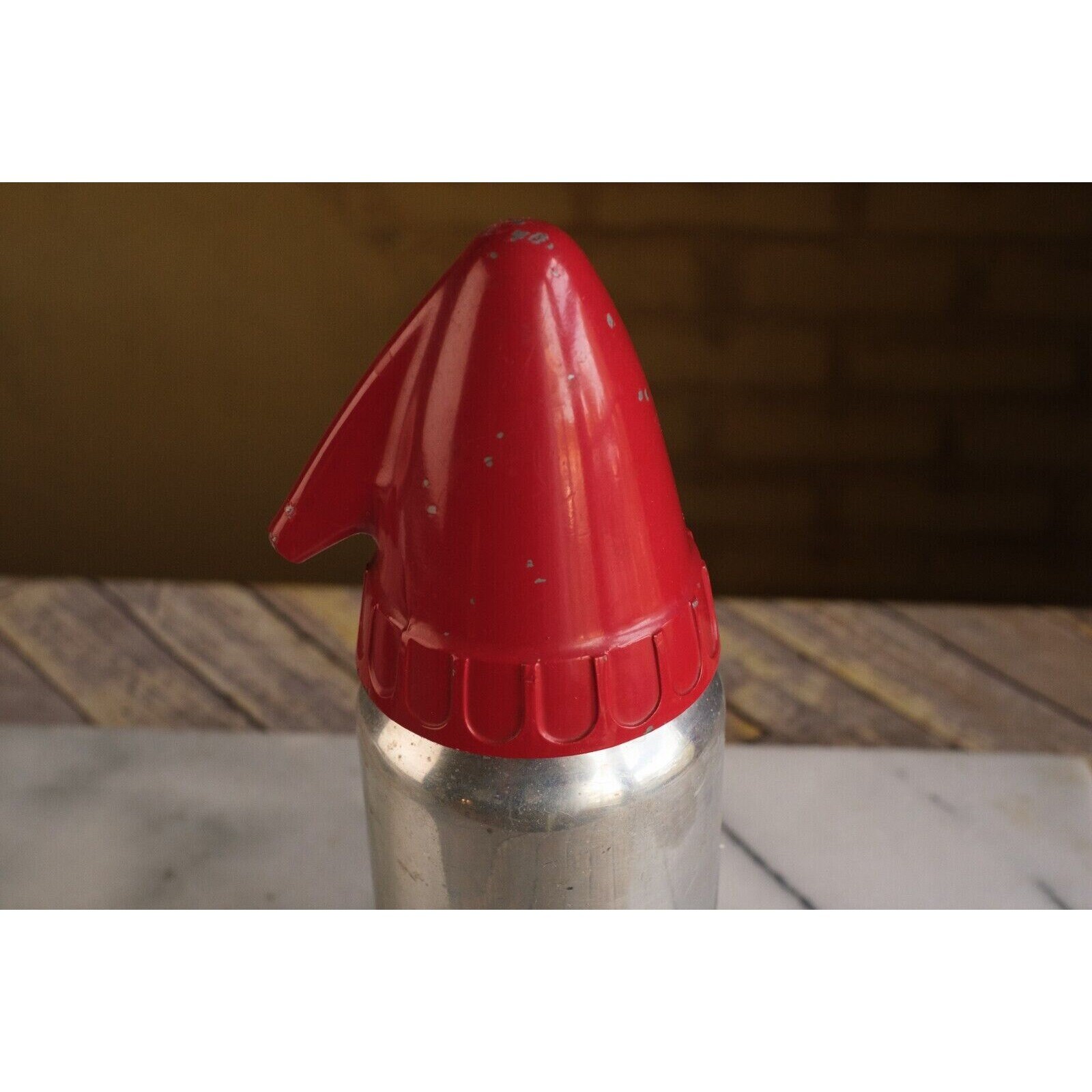 Vintage SPARKLET Syphon Metal Soda Seltzer Dispenser Chrome Red MCM Not ...