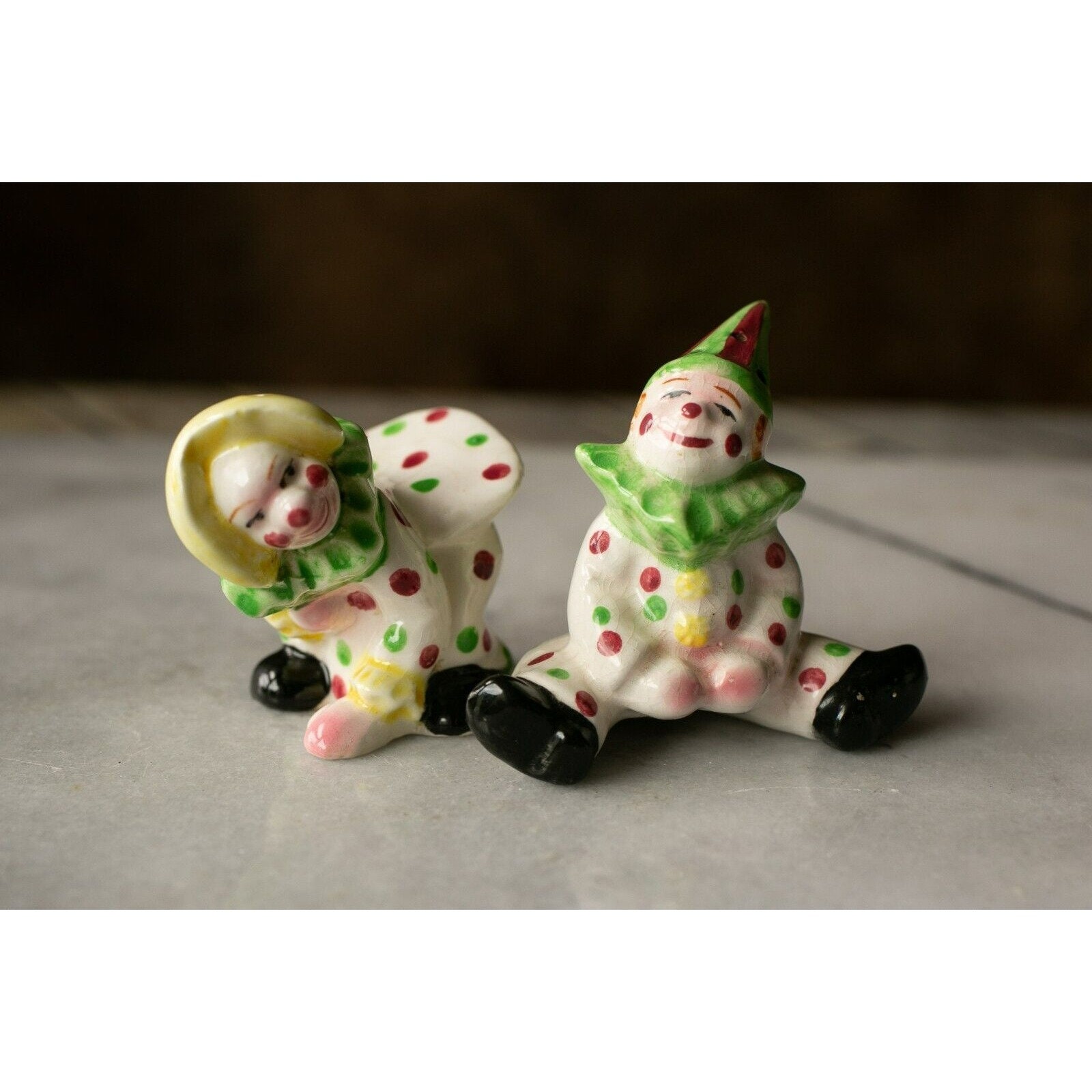 Vintage Tumbling Clowns Circus Stackable Salt & Pepper Shaker - Etsy