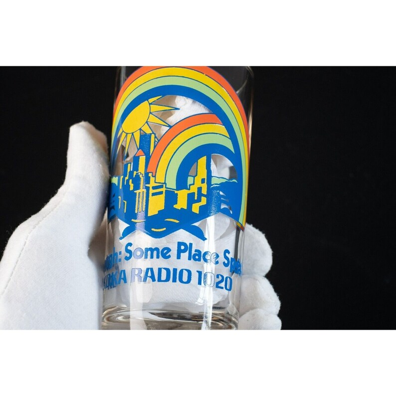 Vintage KDKA 1020 Pittsburgh Radio 12 Oz Promotional Glass - Etsy