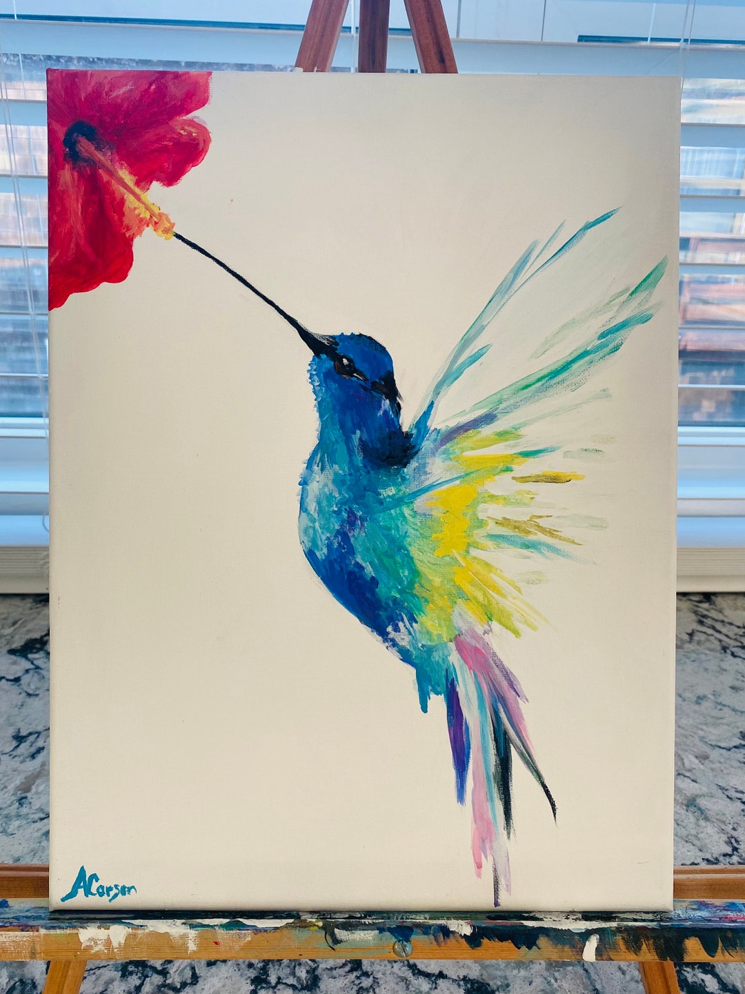 Summer Hummingbird - Etsy