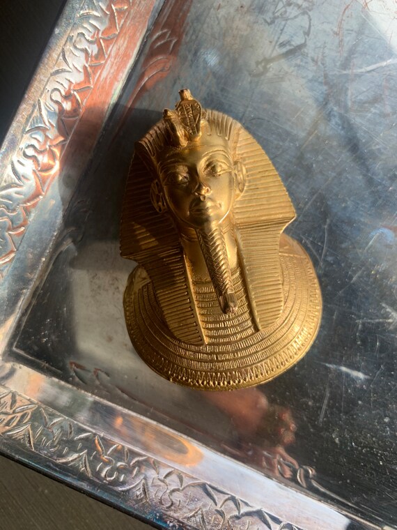 Pharaoh Gold Plated MMA Metropolitan Museum of Art Eg… - Gem