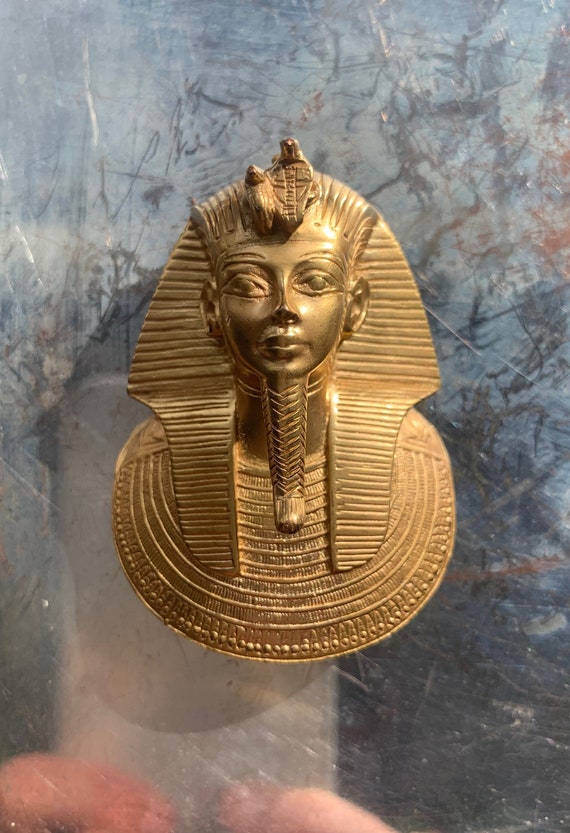 Pharaoh Gold Plated MMA Metropolitan Museum of Art Eg… - Gem