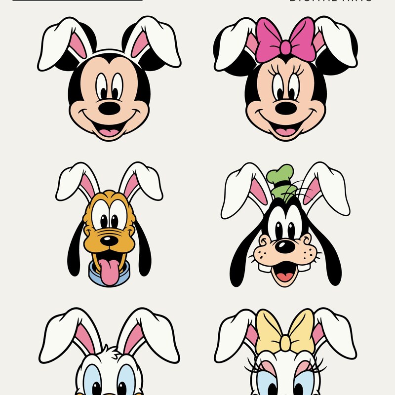 Easter Mickey Ears - Etsy