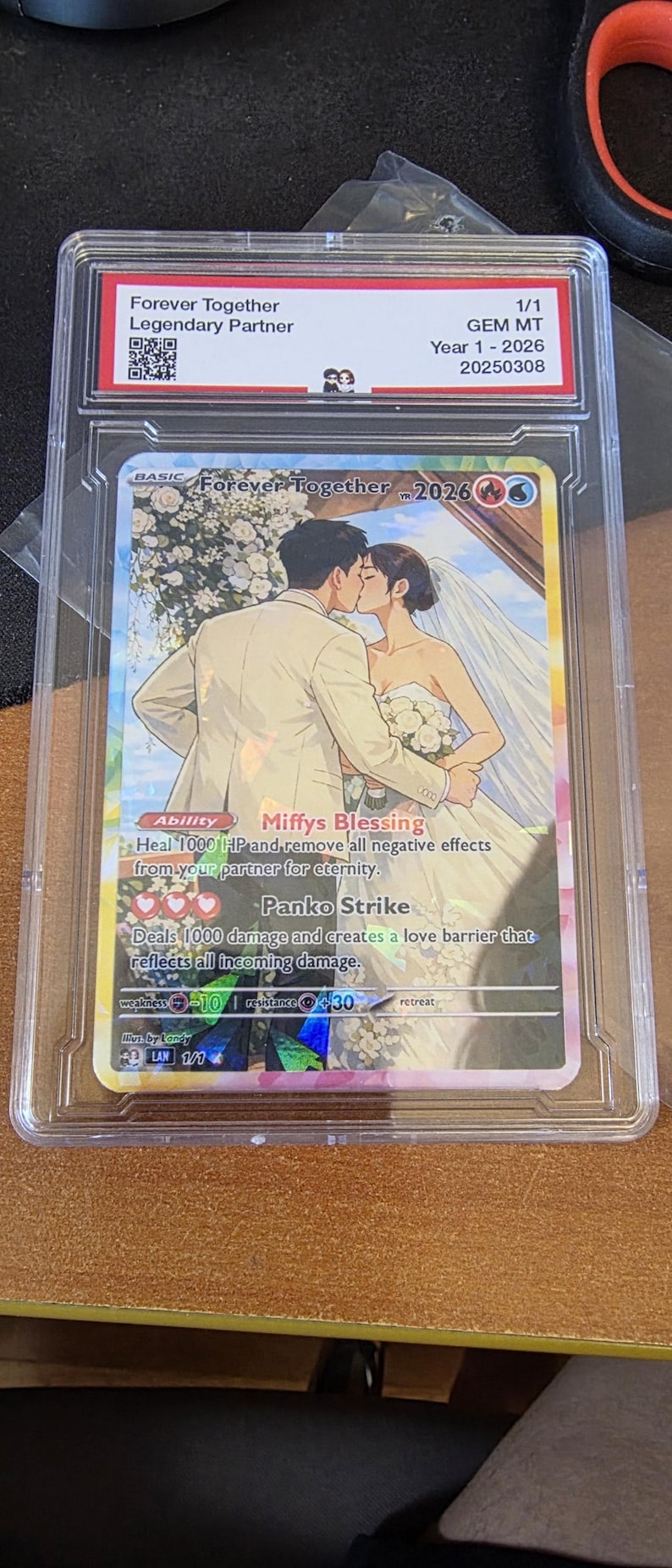 Custom Pokemon Card, Custom Father's Day, Custom Anniversary Trading ...