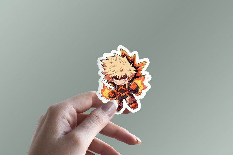 Katsuki Bakugo Sticker My Hero Academia Kacchan Anime/manga Die Cut ...