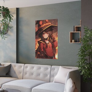 Megumin Poster | Konosuba | Anime/manga | Satin Wall Decor | High ...
