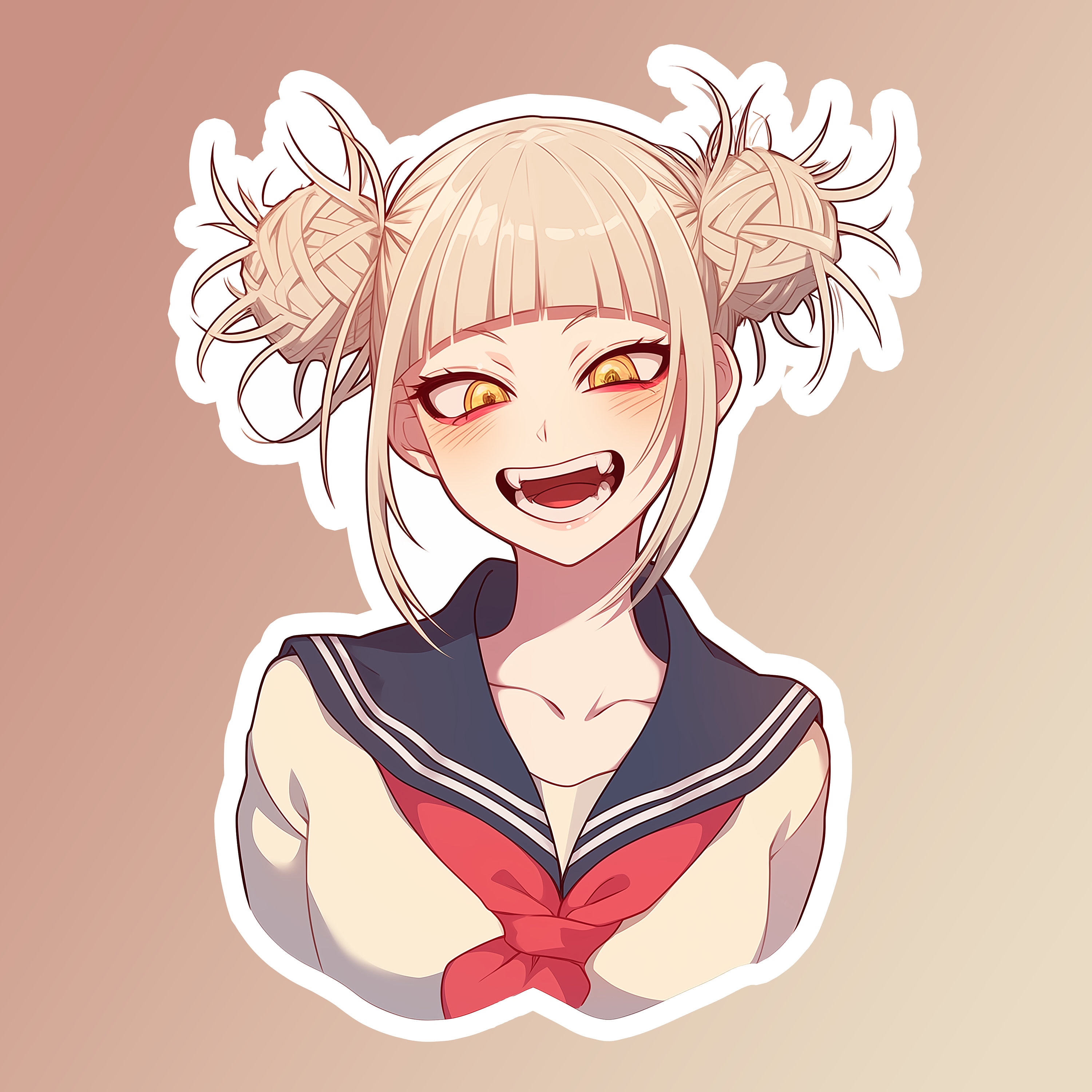 Himiko Toga Sticker My Hero Academia League of Villains Anime Die Cut ...