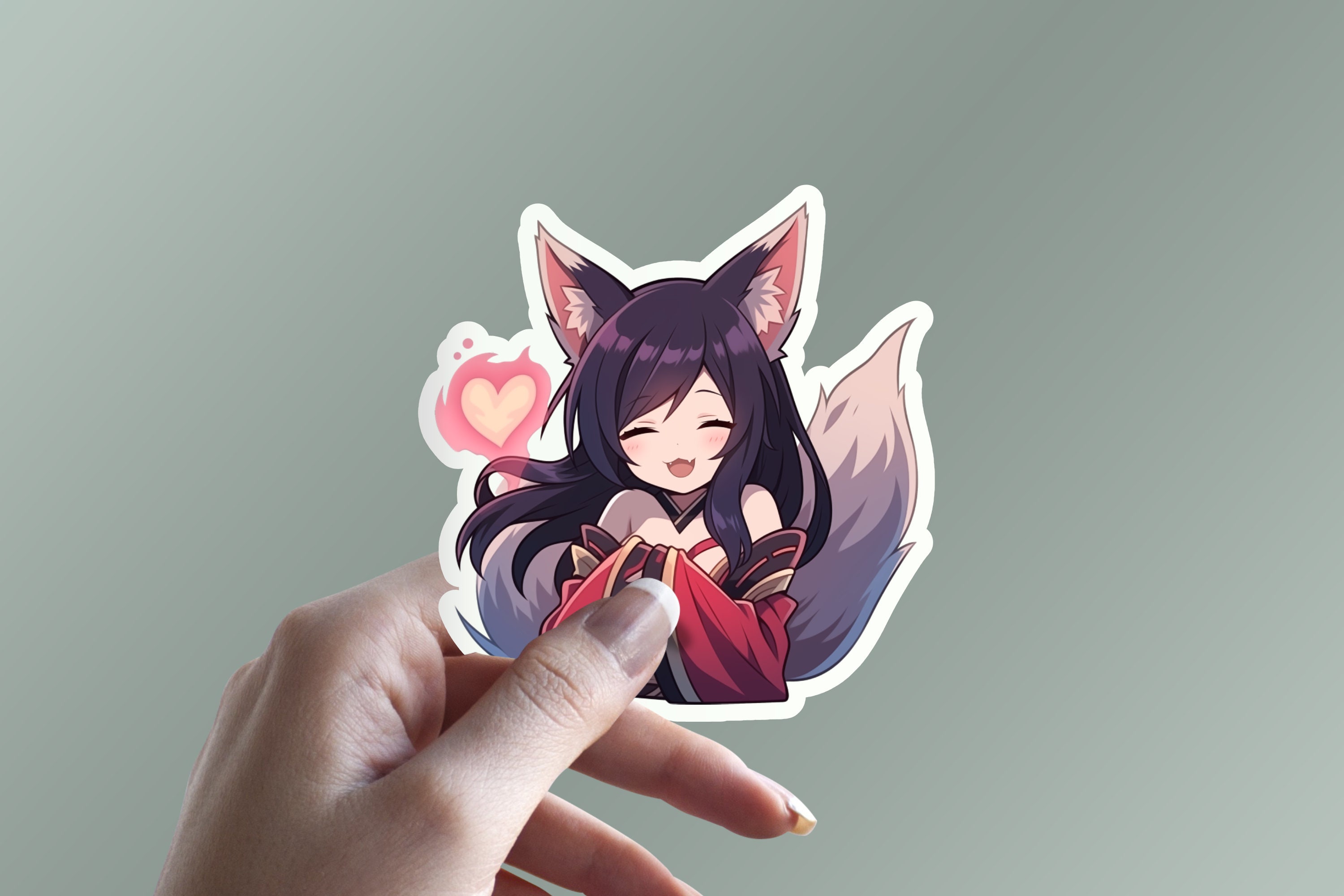 Ahri Sticker | League of Legends | the Nine Tailed Fox | Vastayan | Die ...