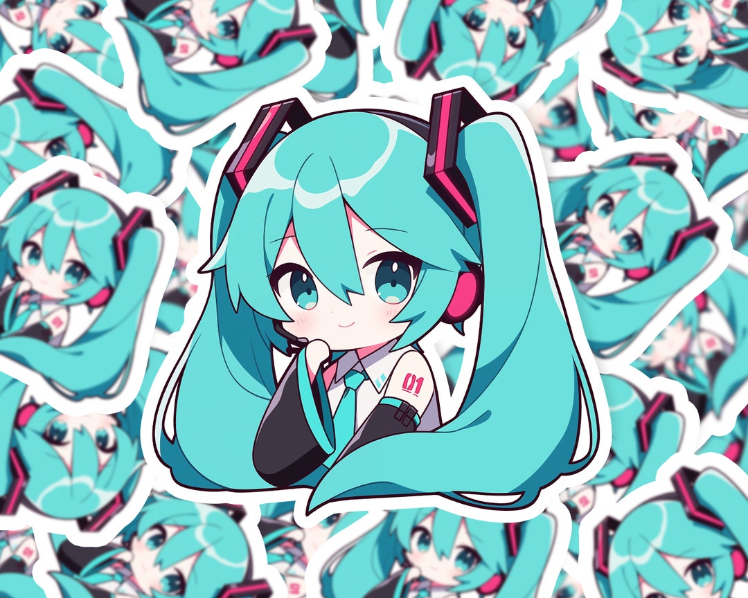 Hatsune Miku Sticker | Volcaloid | CV01 | Die Cut Easypeel ...