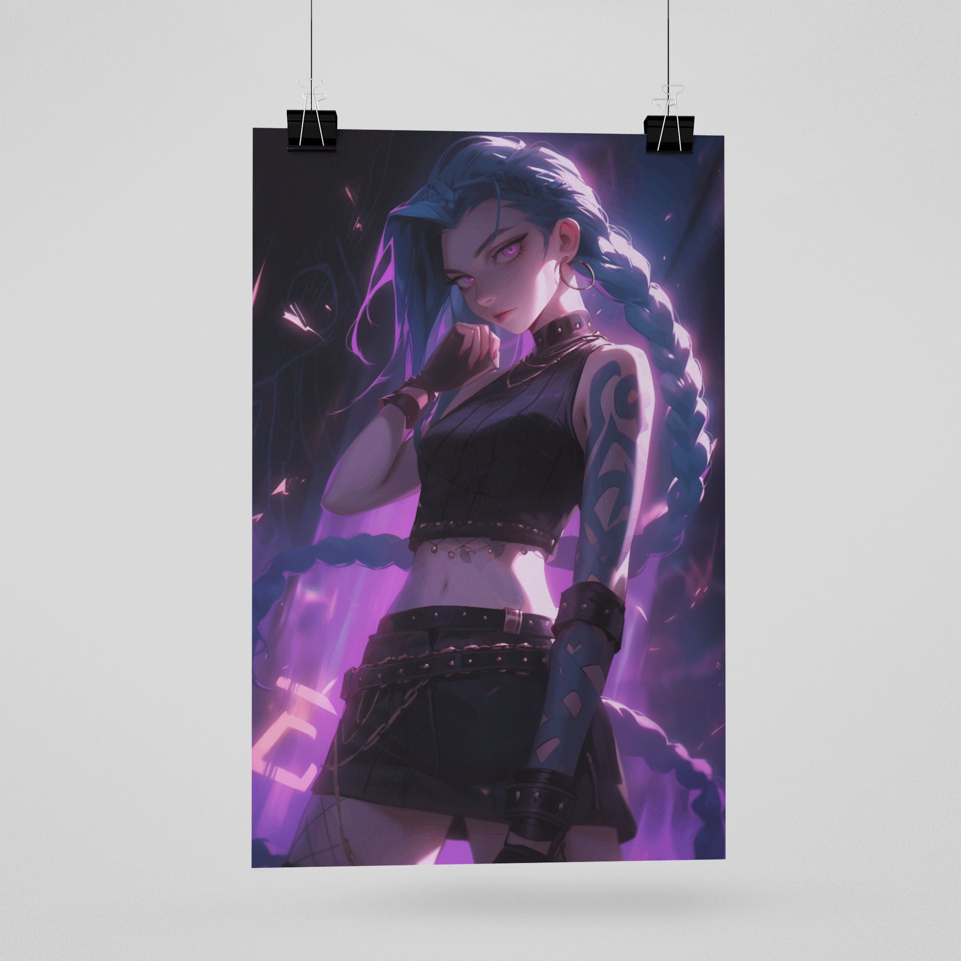 Arcane Jinx/powder Poster, League of Legends, Wall Art, Home Decor for ...