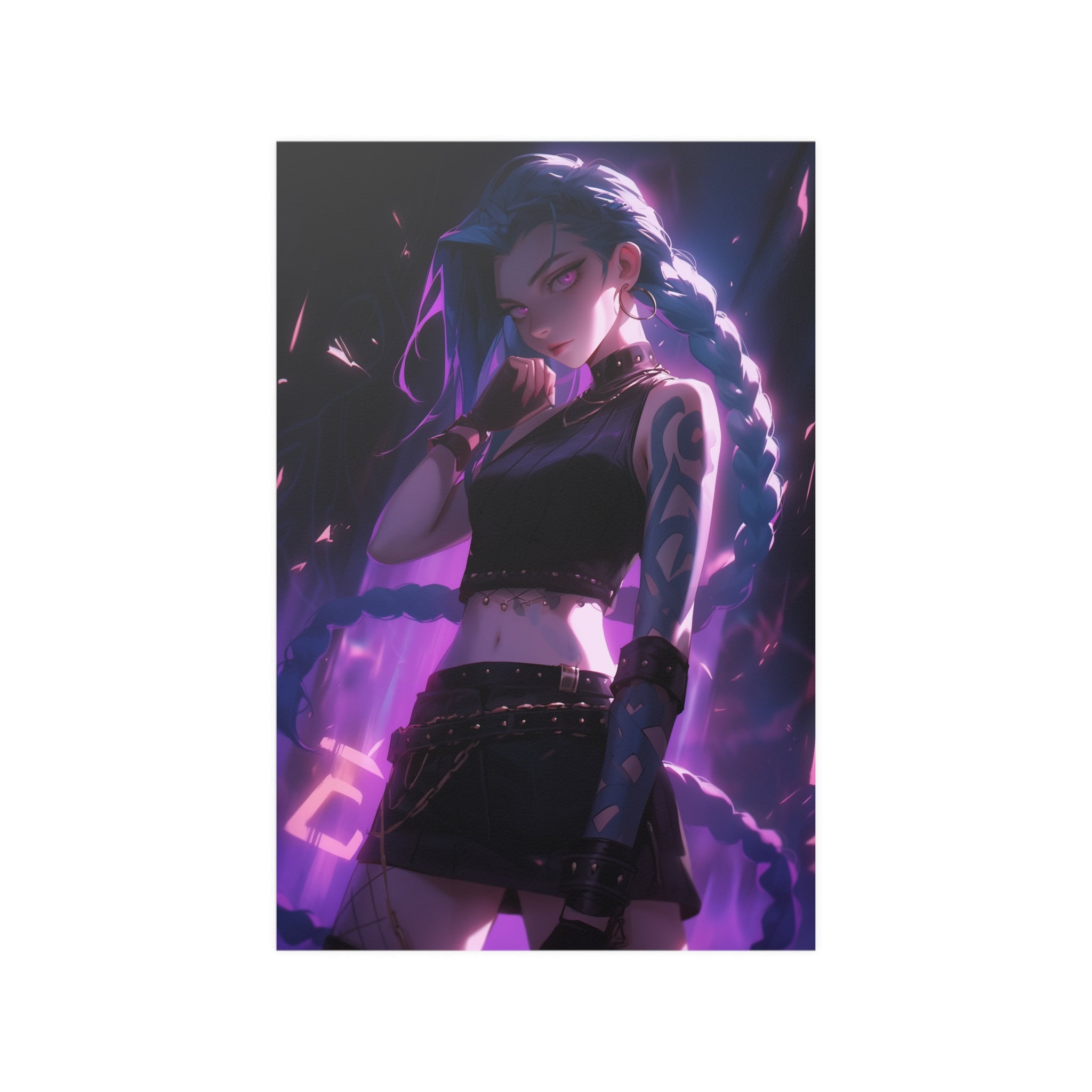 Arcane Jinx/powder Poster, League of Legends, Wall Art, Home Decor for ...