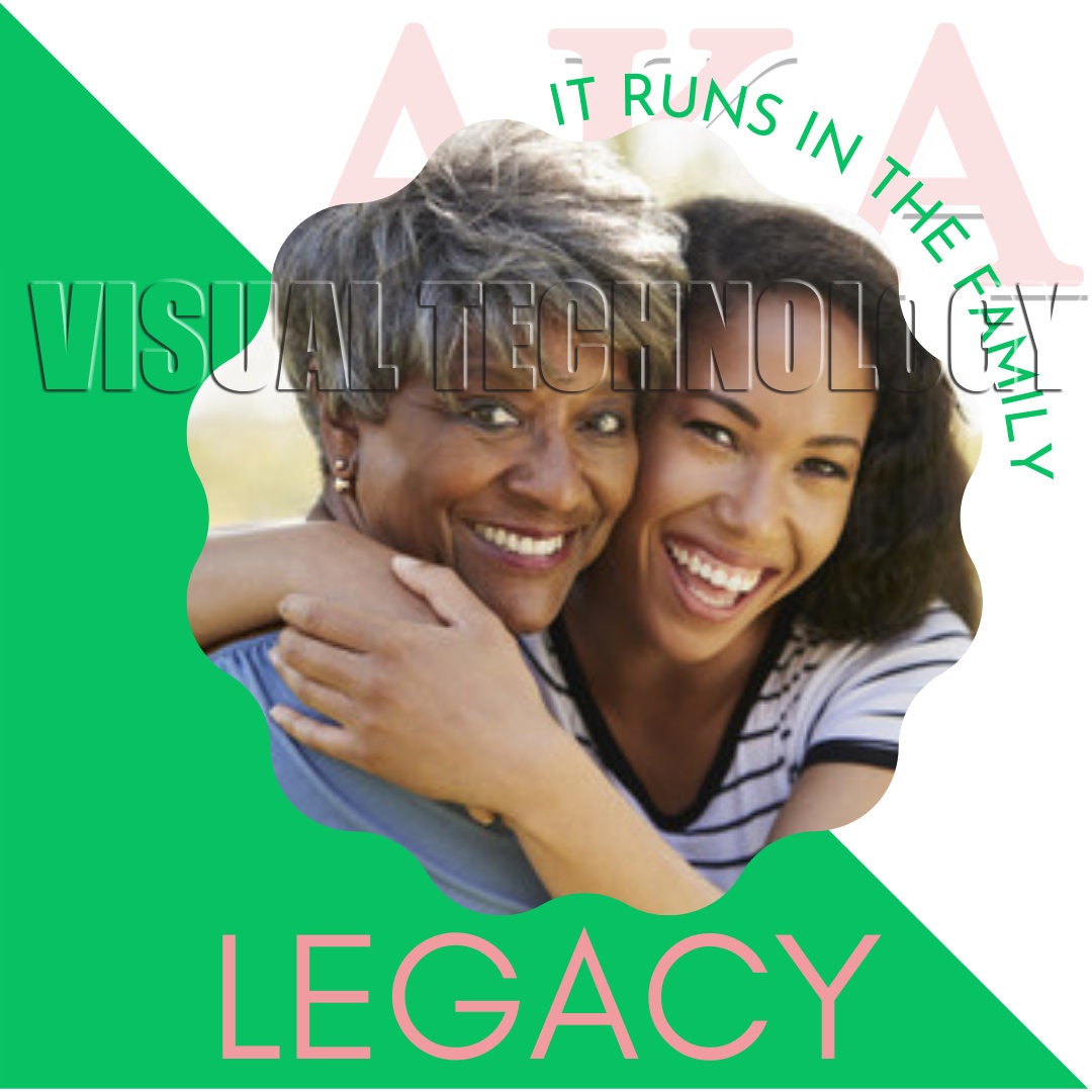 Alpha Kappa Alpha LEGACY Instagram and Facebook Canva Template - Etsy