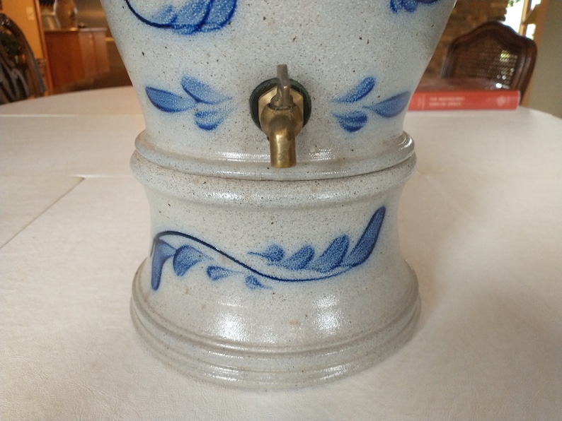Vintage Rowe Pottery Works Stoneware Salt Glaze Water Cooler - Etsy