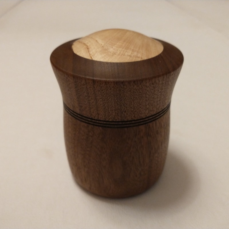 Wood Turned Box - Etsy