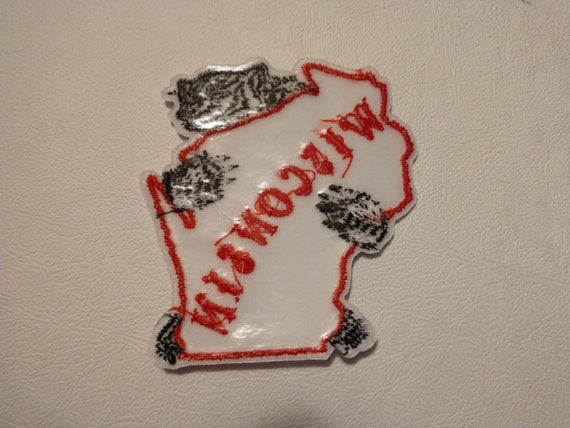 Vintage Patch Badger Wisconsin - Gem