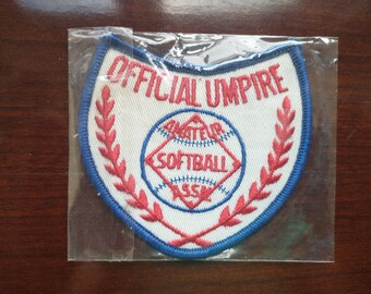 Umpire Patch - Etsy