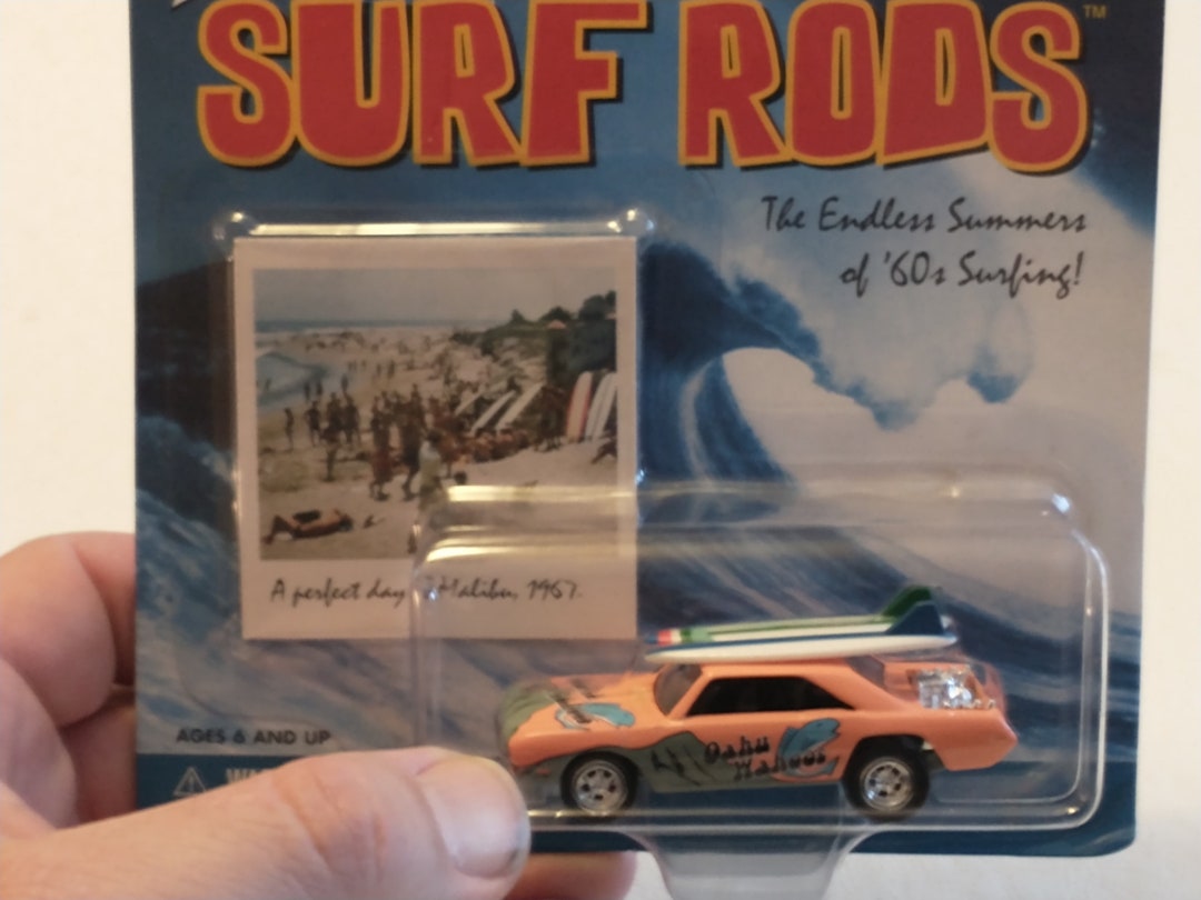 Vintage Johnny Lightning Surf Rods Oahu Wahoos Spielzeugauto Neu in der ...