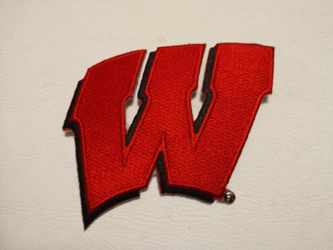 Vintage Motion W Patch Badger Wisconsin Iron On - Etsy