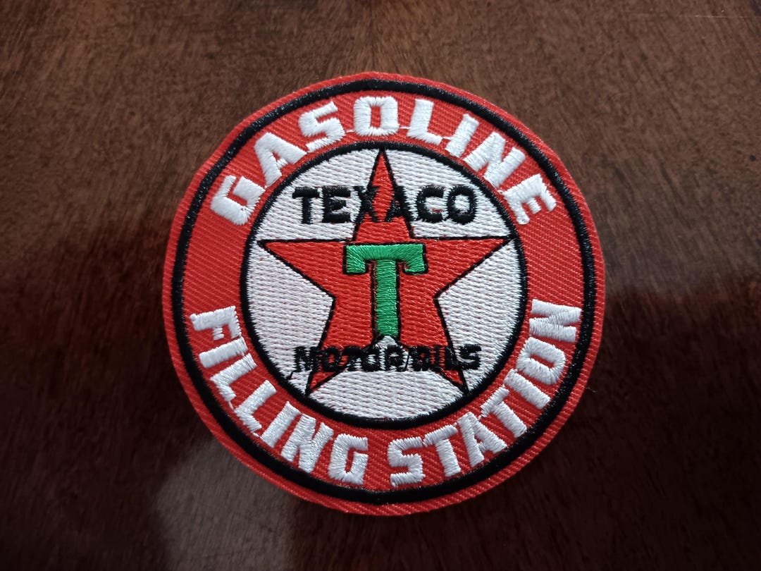 Vintage Texaco Gas Station Patch - Etsy
