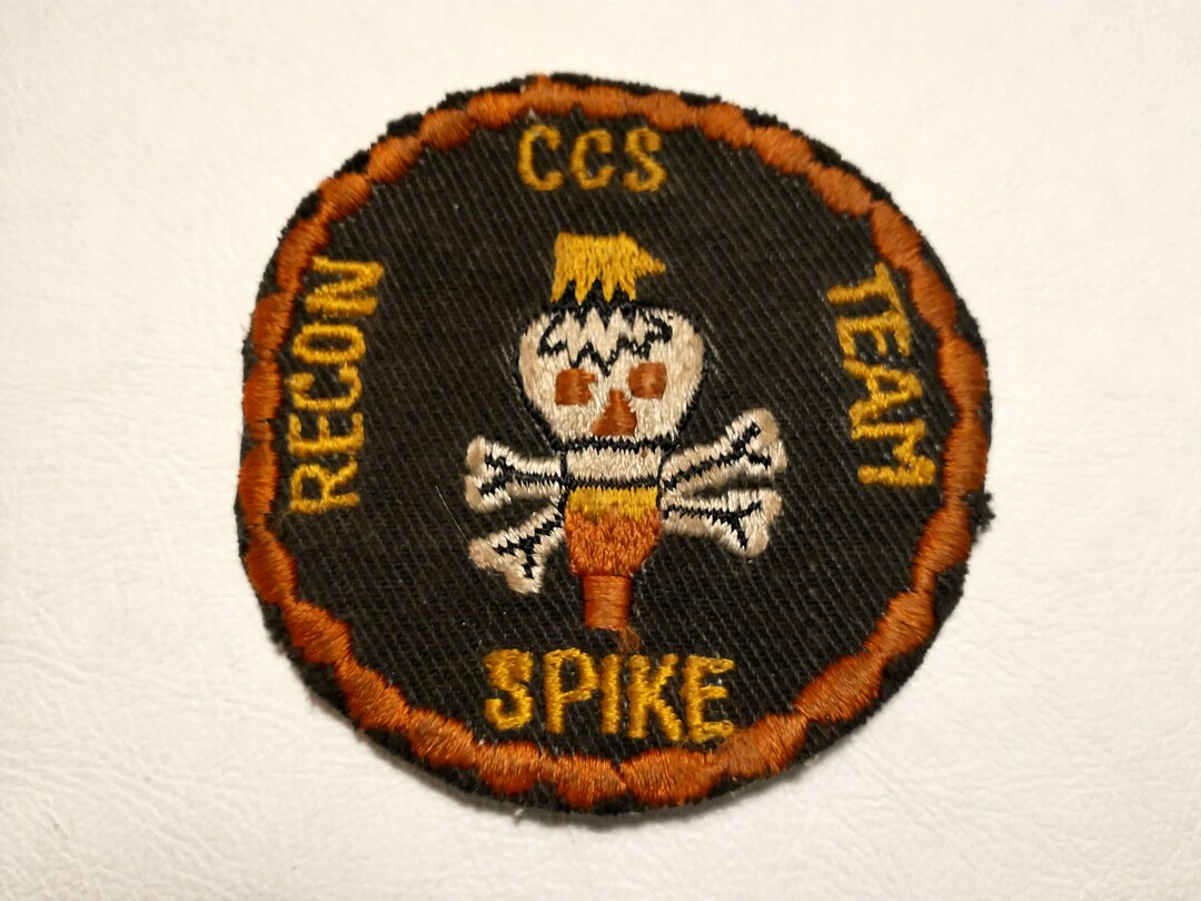 Vintage Command and Control South Patch Recon Spike Team Cheesecloth ...