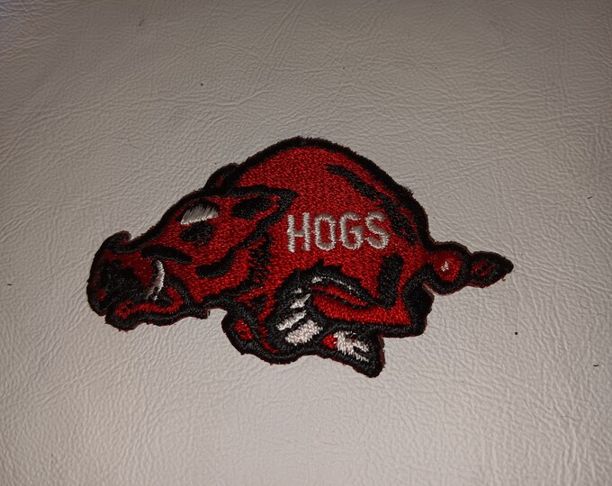 Vintage Arkansas Razorback Hog Patch - Etsy