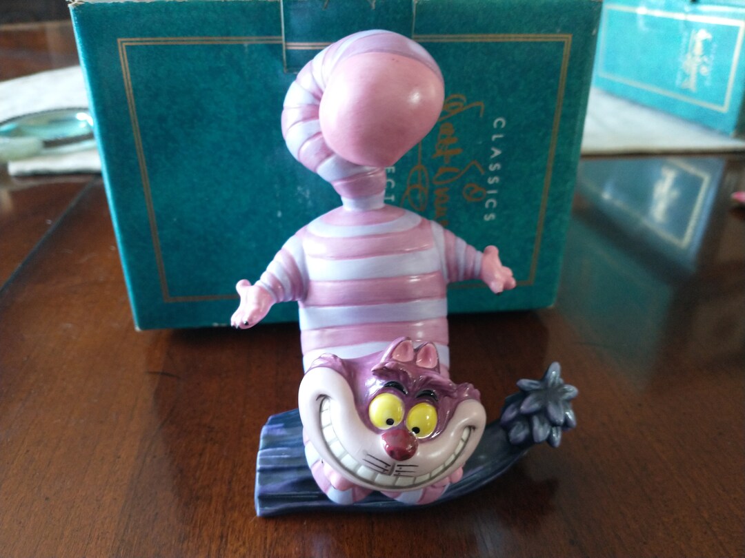 Vintage Cheshire Cat Walt Disney Classic Collection Figurine 1994 - Etsy