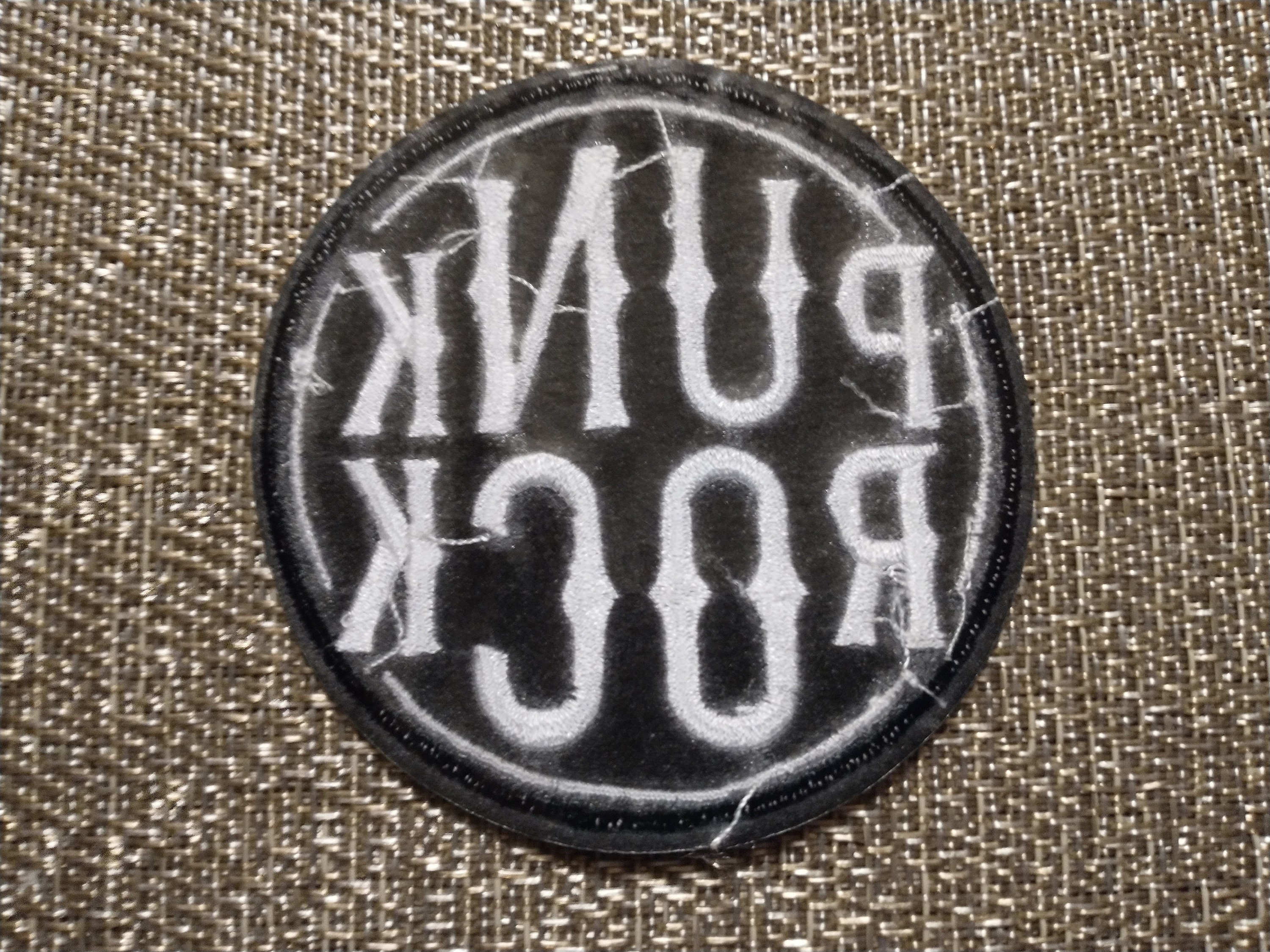 Vintage Punk Rock Patch - Etsy