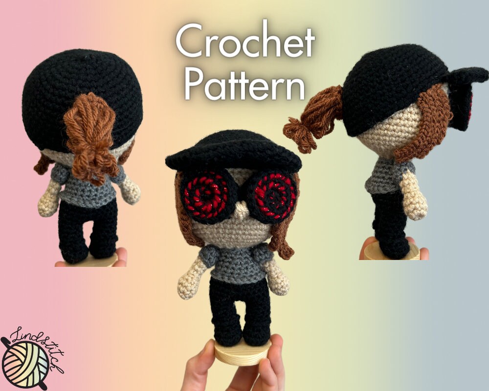 Spiral EDM Girl Digital Crochet Pattern Rezz Inspired - Etsy