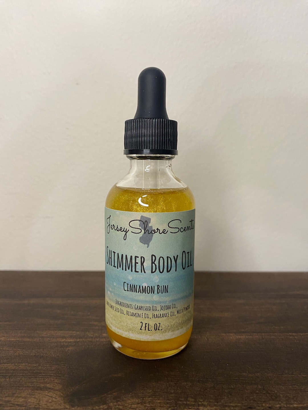 Cinnamon Bun Shimmer Body Oil - Etsy
