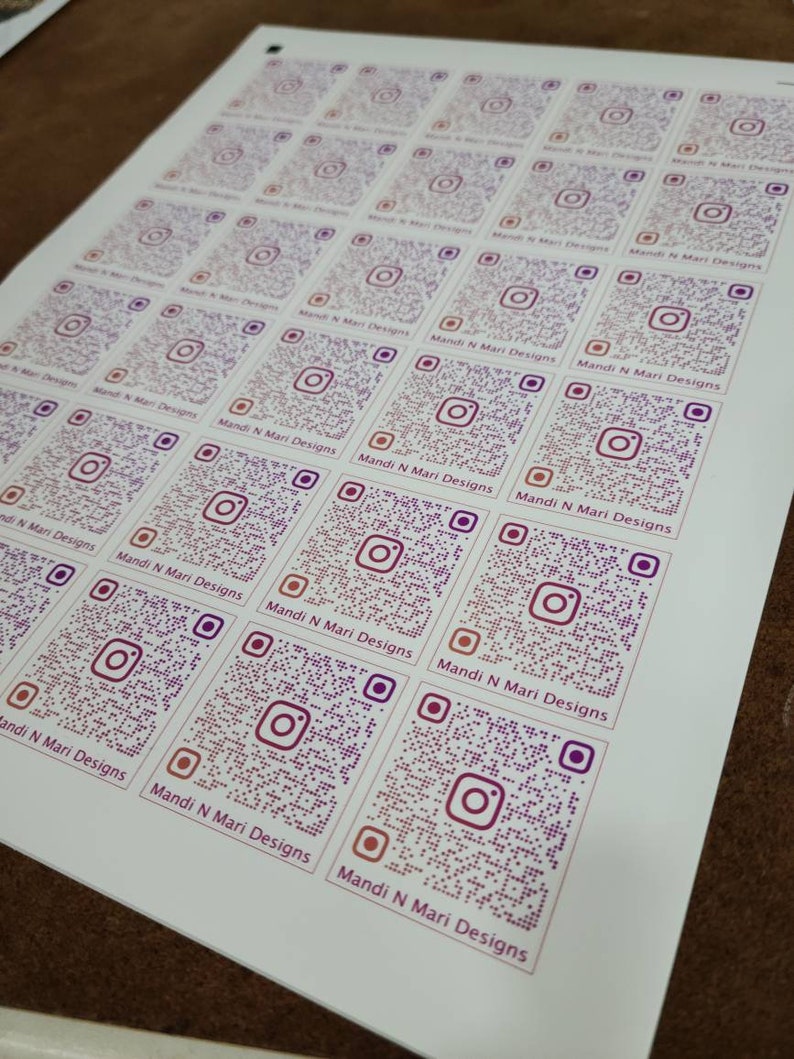 QR Codes / Stickers / Scan Codes / Instagram / Snapchat / Cash App ...