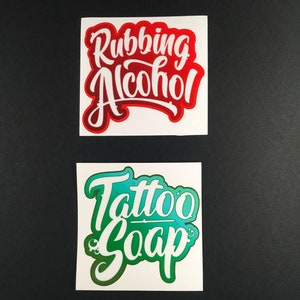 Tattoo / Label Packs / Supplies / Vinyl / Stickers / Labels / Decor ...