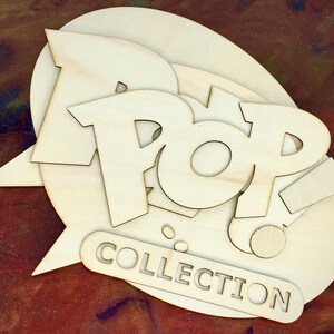 Pop Collection / Wood Sign / Funko / Sign / Collector / Custom / 3D ...