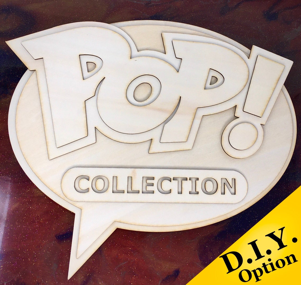 Pop Collection / Wood Sign / Funko / Sign / Collector / Custom / 3D ...