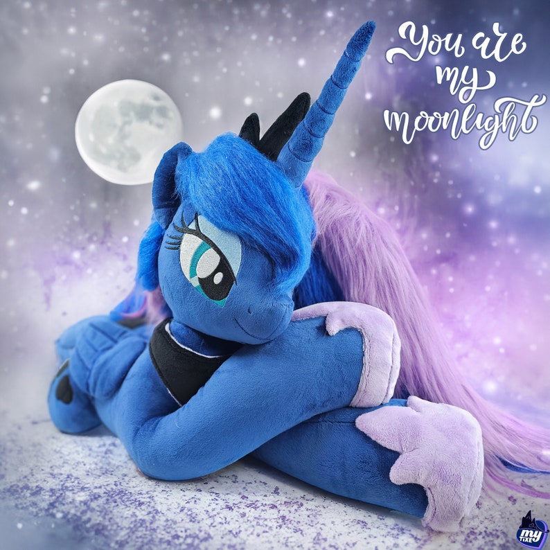 Princess Luna Life Big Size Plush (130cm) - My Little Pony Plus - Etsy